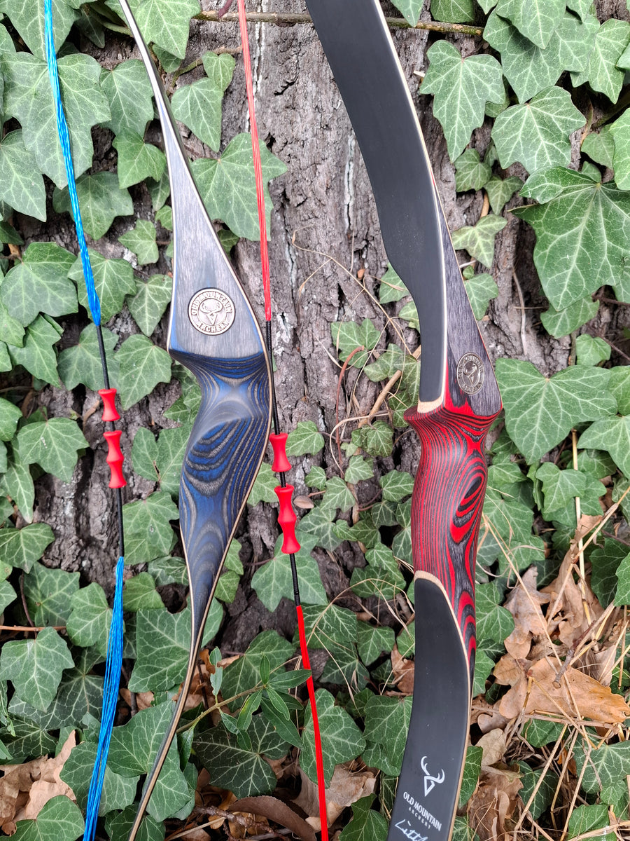 ONE-PIECE Kinder Bogen RECURVE BOWS LITTLE HAWK RH 12 bis 16 LBS Blau ...