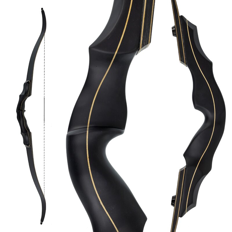 DRAKE ARCHERY ELITE Badger - 62 Zoll - 20-55 lbs - Take Down Recurvebo ...